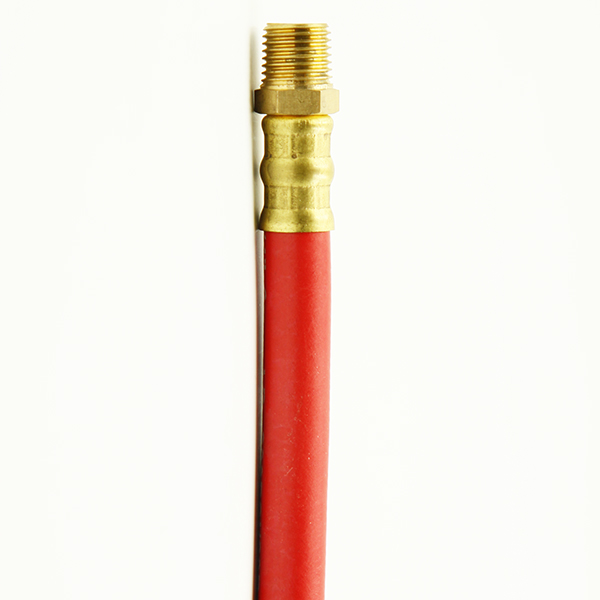 RED AIR HOSE ASSEMBLIES 200 PSI - JYM High Pressure Hoses