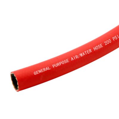 GENERAL PURPOSE AIR HOSE 200 PSI-RED RUBBER HOSE